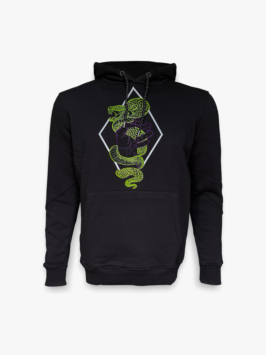 Green Snake Mercerised Hoodie – FratelloClo